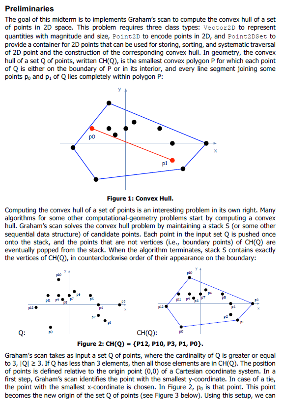 Solved I need help to implement the class Point2D.cpp file | Chegg.com