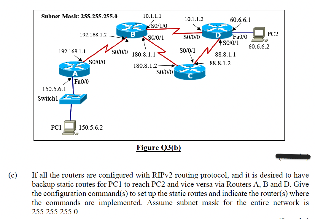 Solved Question 3 (41 marks) Discuss how network protocols | Chegg.com