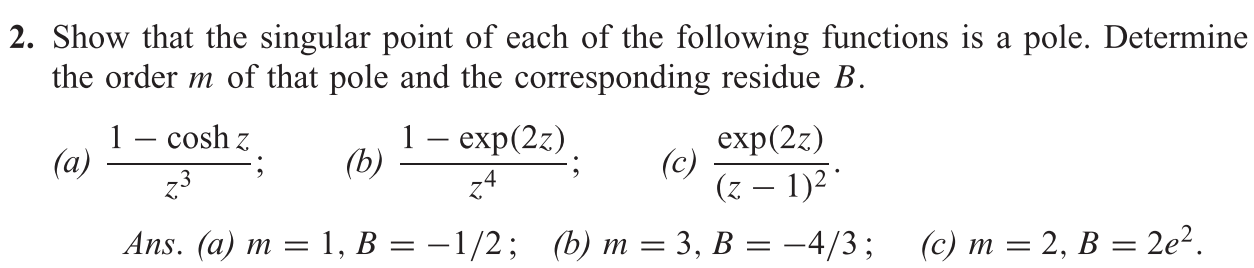 Solved 2. Show that the singular point of each of the | Chegg.com