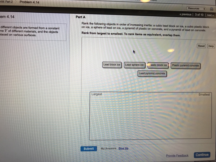 Solved Rank the following objects in order of increasing | Chegg.com