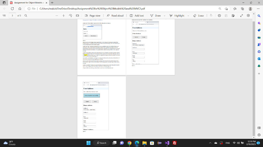 Assignment for Ohject Models in ×+ O A (i) File | | Chegg.com