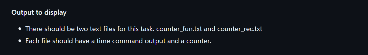 Solved Task 2 (Functions and Recursions) Task 2 objective | Chegg.com