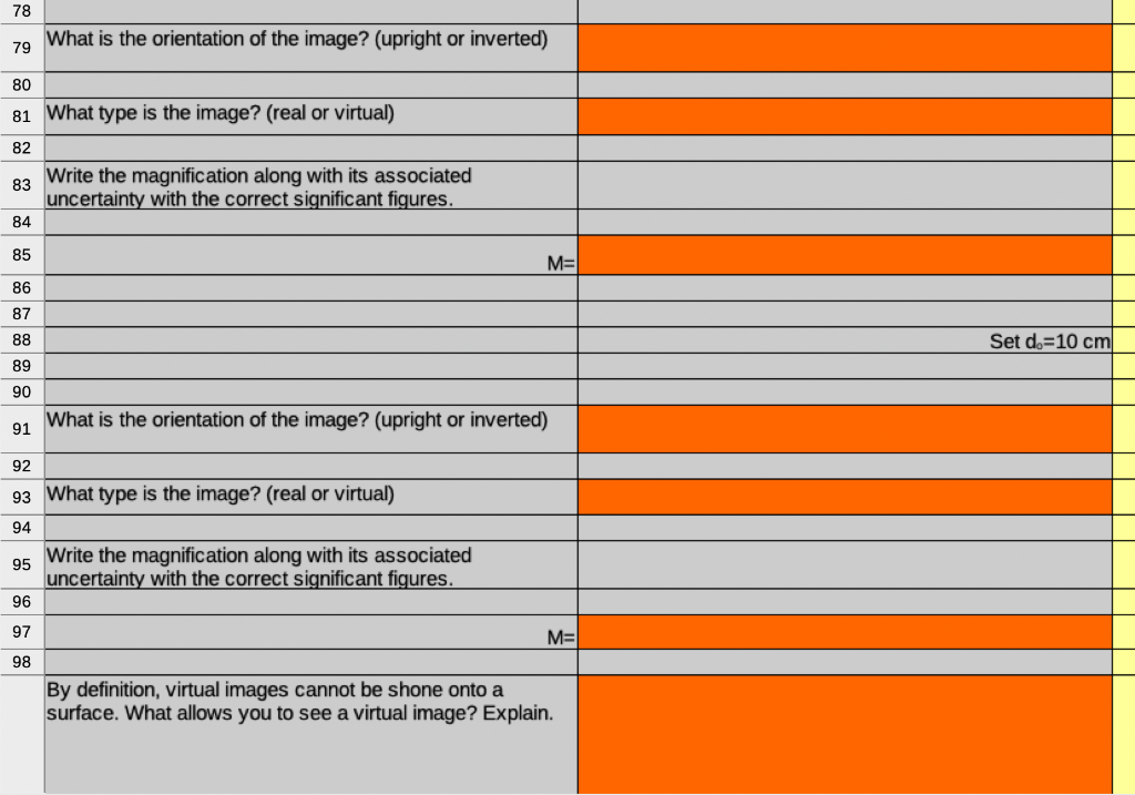 Solved 78 What is the orientation of the image? (upright or | Chegg.com