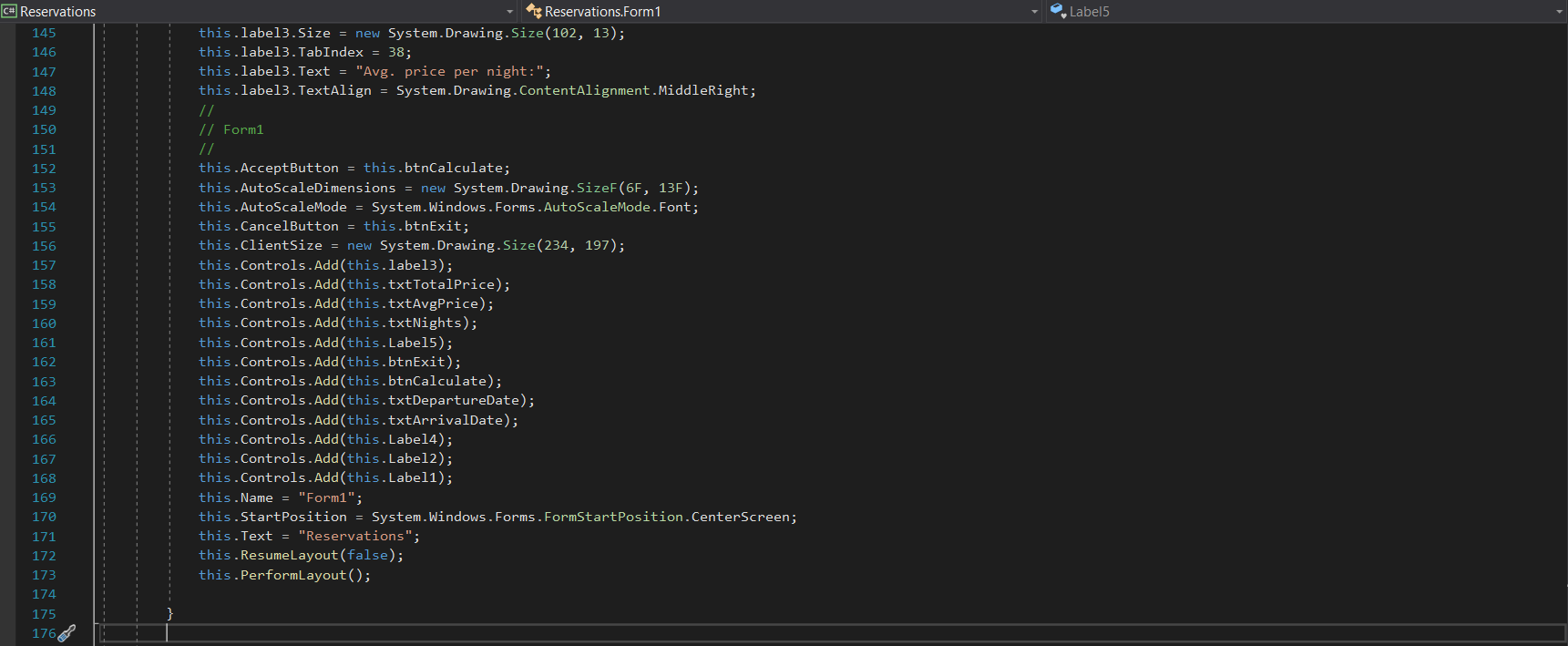 This C# code should be taking in an arrival date and | Chegg.com