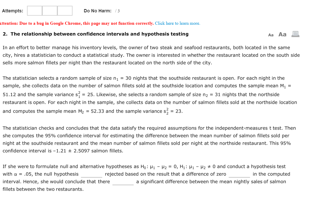 Solved Attempts: Do No Harm: /3 Attention: Due to a bug in | Chegg.com
