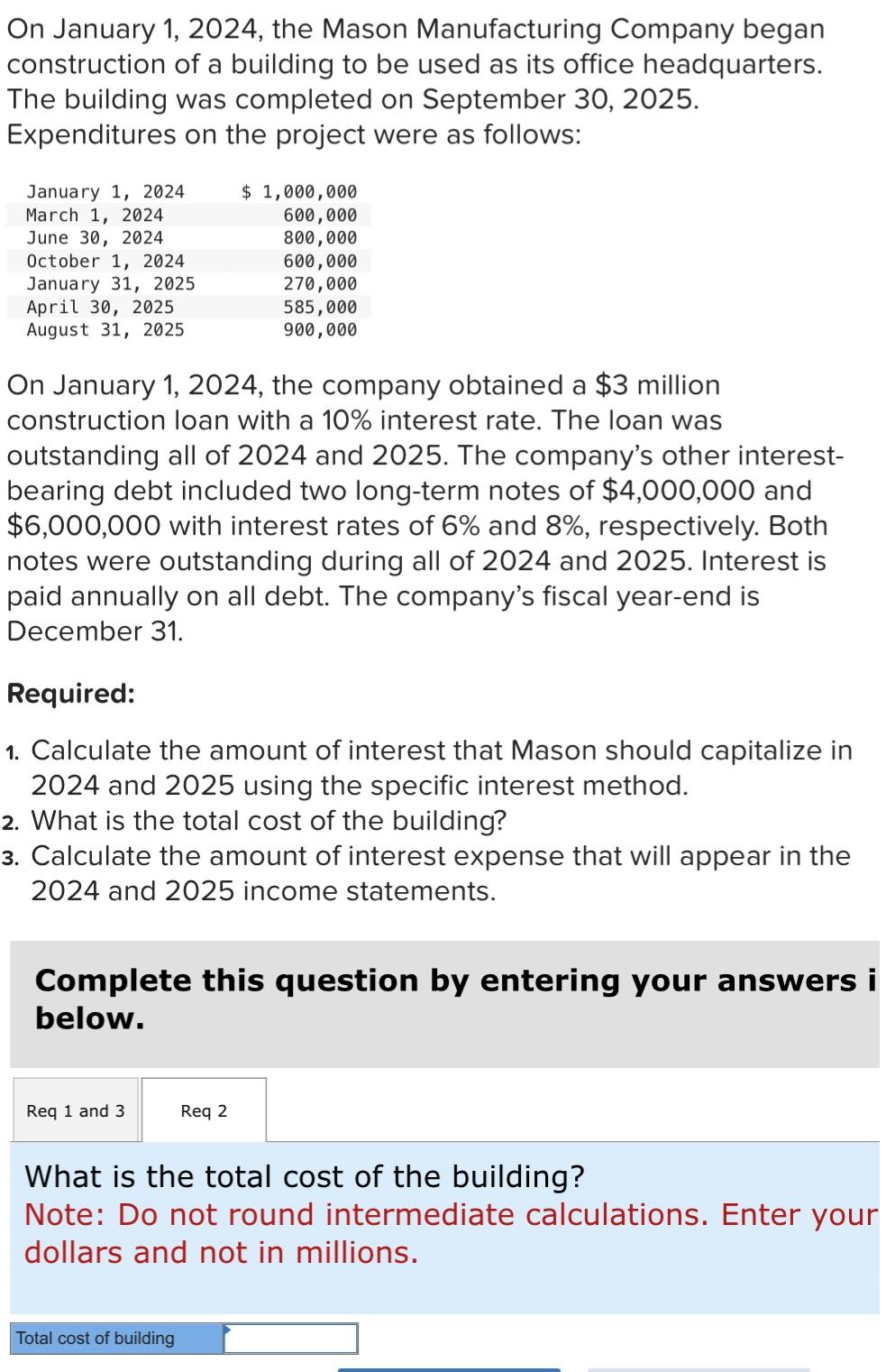 Solved On January 1, 2024, the Mason Manufacturing Company | Chegg.com