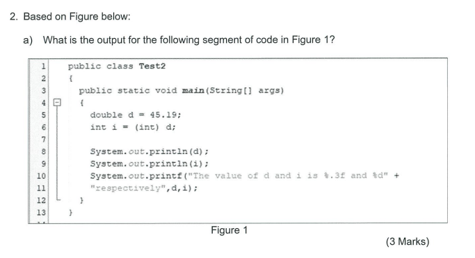 Solved Figure 1 (3 Marks) | Chegg.com