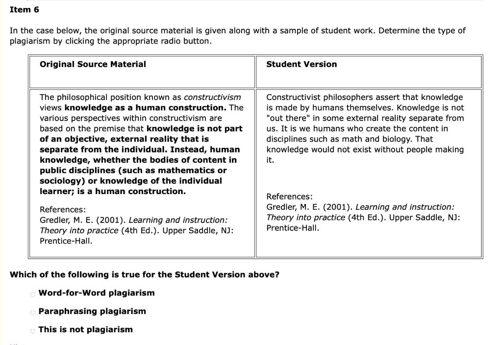Solved Item 1 In the case below, the original source | Chegg.com