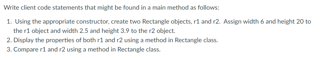 Solved Refer to the following class implementation for next | Chegg.com