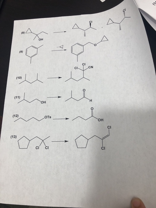 Solved show all arrows, mechanism, bases and solvents in | Chegg.com