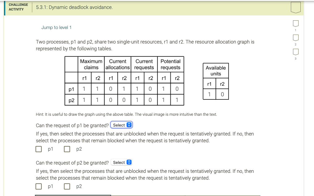 Solved A process described by PCB 3 executes the operation | Chegg.com