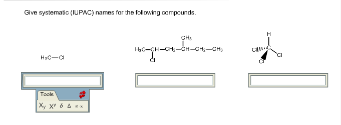 Solved Give systematic (IUPAC) names for the following | Chegg.com