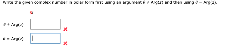 Solved Write the given complex number in polar form first | Chegg.com