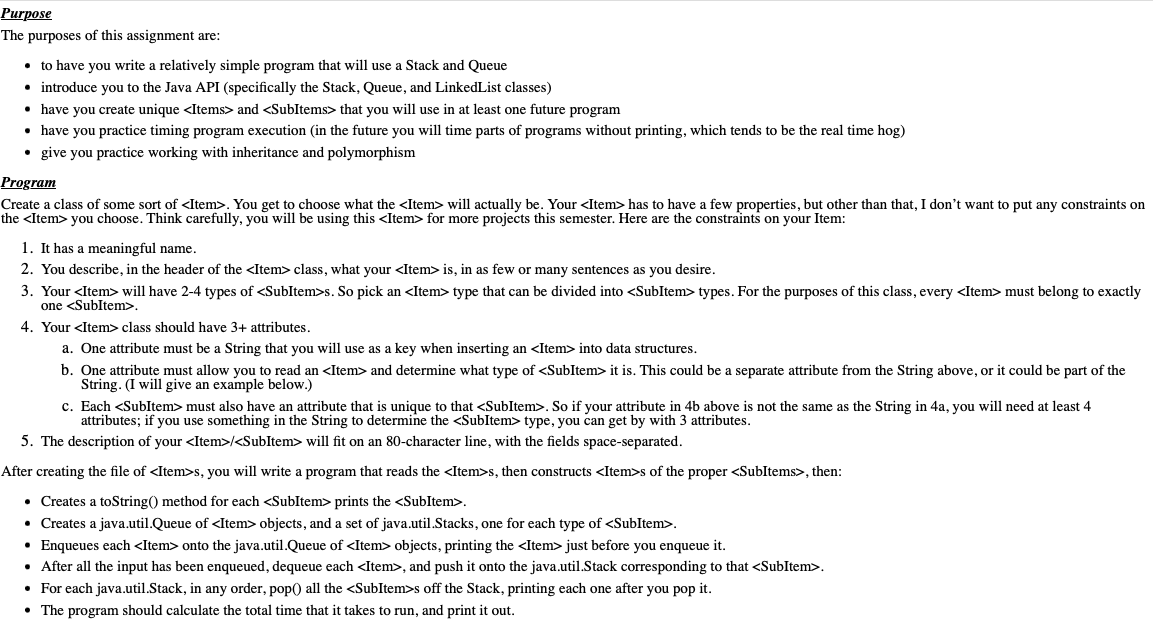 Solved Purpose The purposes of this assignment are: - to | Chegg.com