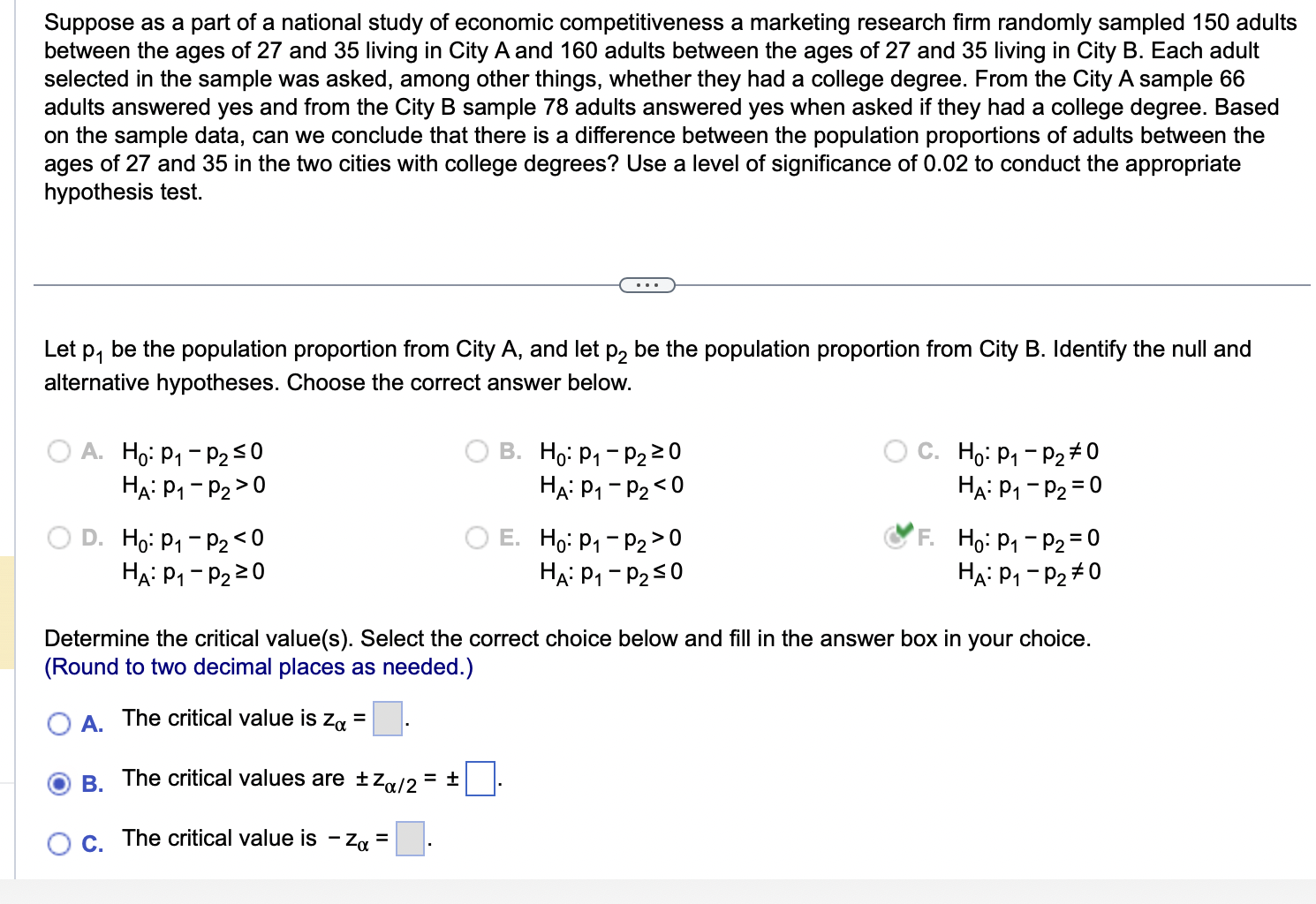 Solved Question content area topPart 1Suppose as a part of a | Chegg.com