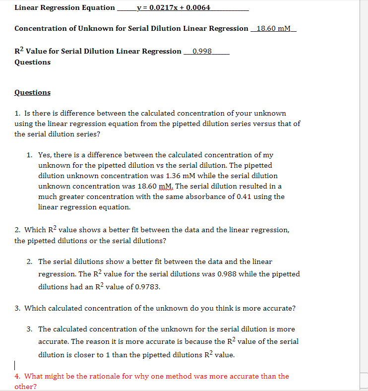 Solved 4. What might be the rationale for why one method | Chegg.com