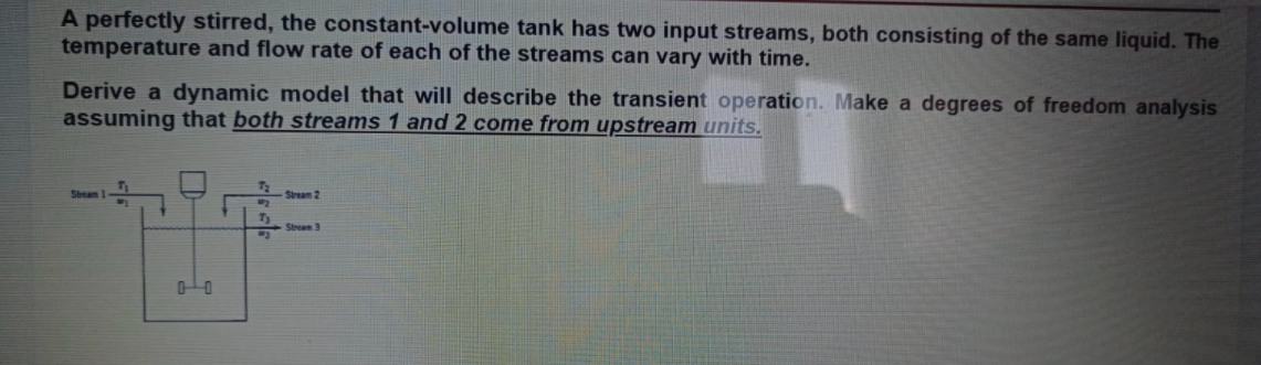 Solved Three tanks filled with water connected in series | Chegg.com