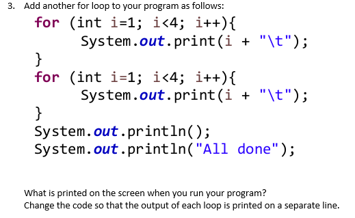 Solved Part 1 Loop Practice 1 Open Eclipse Create Lab3part1 Inside Lab3 Project New Project 6040