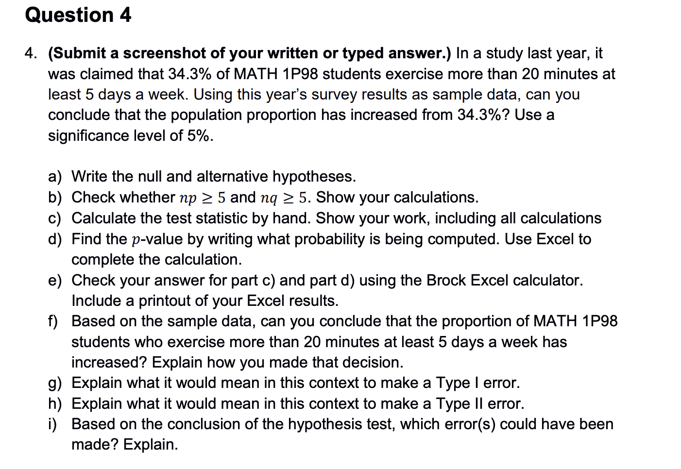 Solved Question 1 You will use Excel to simulate rolling | Chegg.com