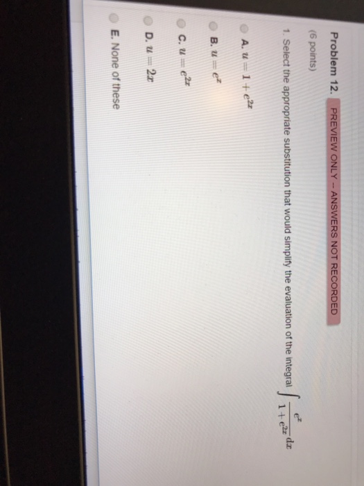 Solved Problem 12.PREVIEW ONLY-ANSWERS NOT RECORDED (6 | Chegg.com