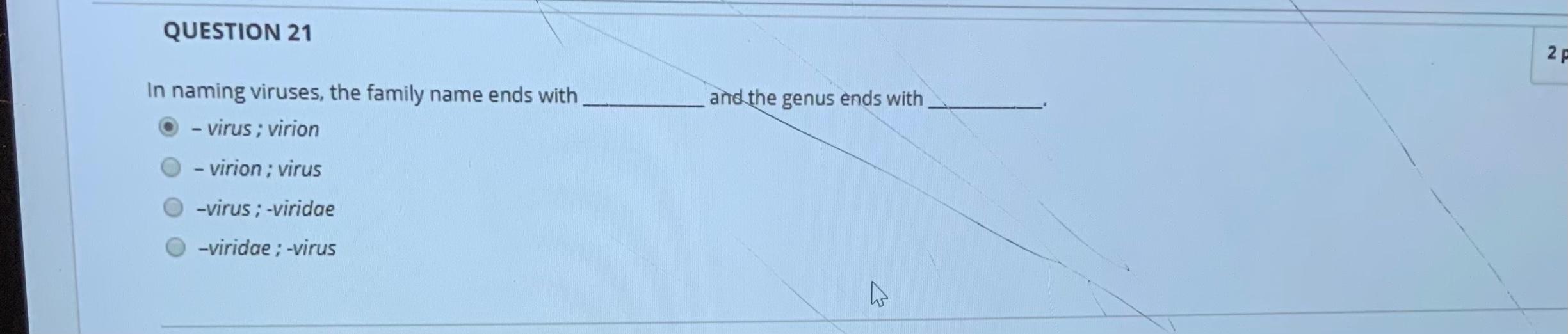 Solved QUESTION 22 An acellular entity composed of a small | Chegg.com