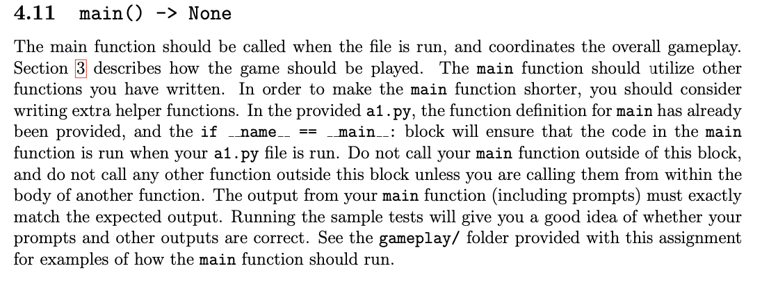 The main function should be called when the file is | Chegg.com