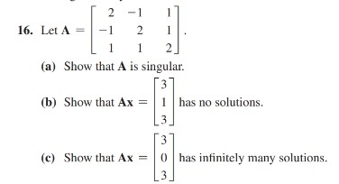 Solved 16. Let \\( \\mathbf{A}=\\left[\\begin{array}{rrr}2 & | Chegg.com