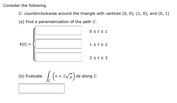 Solved Consider the following. C: counterclockwise around | Chegg.com