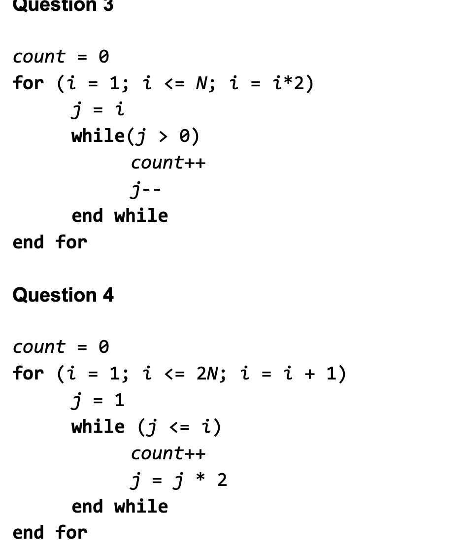 Solved Instructions for Questions 1 through 6. For each | Chegg.com