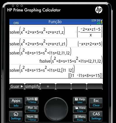 Solved In the calculator hp prime g2 i want to solve this | Chegg.com