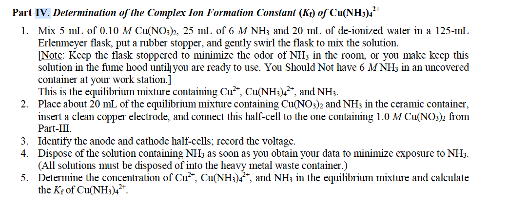 Solved (a) Calculate [Cu²+] in the equilibrium mixture (in | Chegg.com
