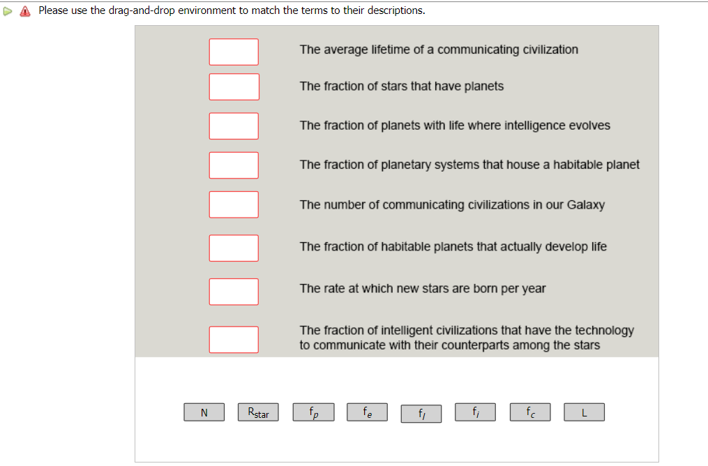 Solved Please use the drag-and-drop environment to match the | Chegg.com