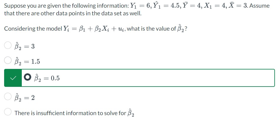 Solved Suppose you are given the following information: | Chegg.com