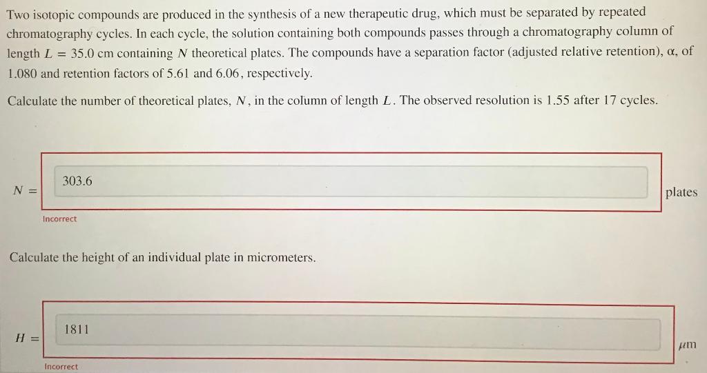 Solved Two isotopic compounds are produced in the synthesis | Chegg.com