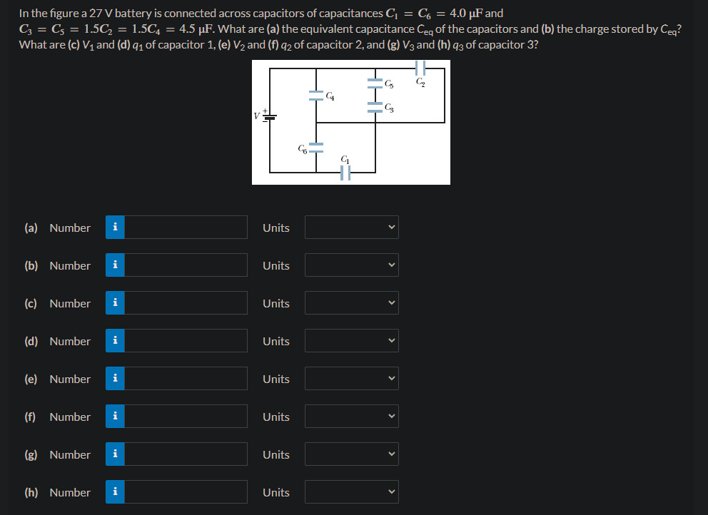 Solved In the figure a 27V ﻿battery is connected across | Chegg.com