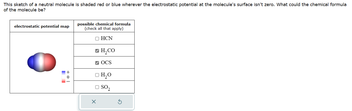 Solved This sketch of a neutral molecule is shaded red or | Chegg.com