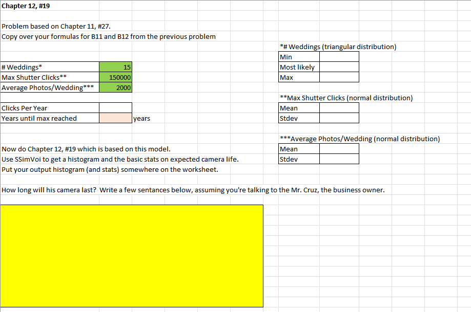Chapter 12, \#19 Problem based on Chapter 11,#27. | Chegg.com