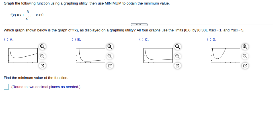 Solved Graph the following function using a graphing | Chegg.com