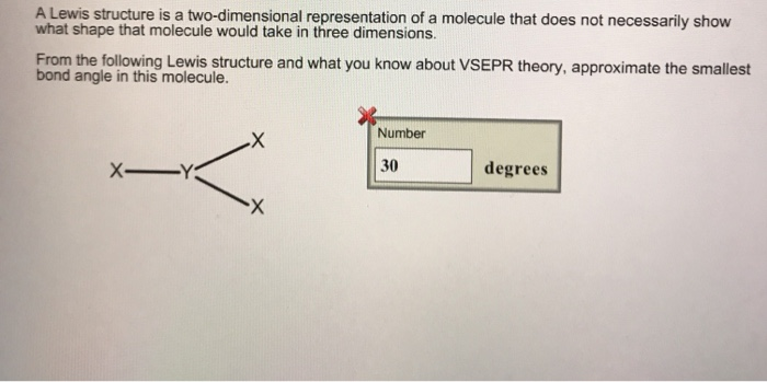 Solved A Lewis structure is a two-dimensional representation | Chegg.com