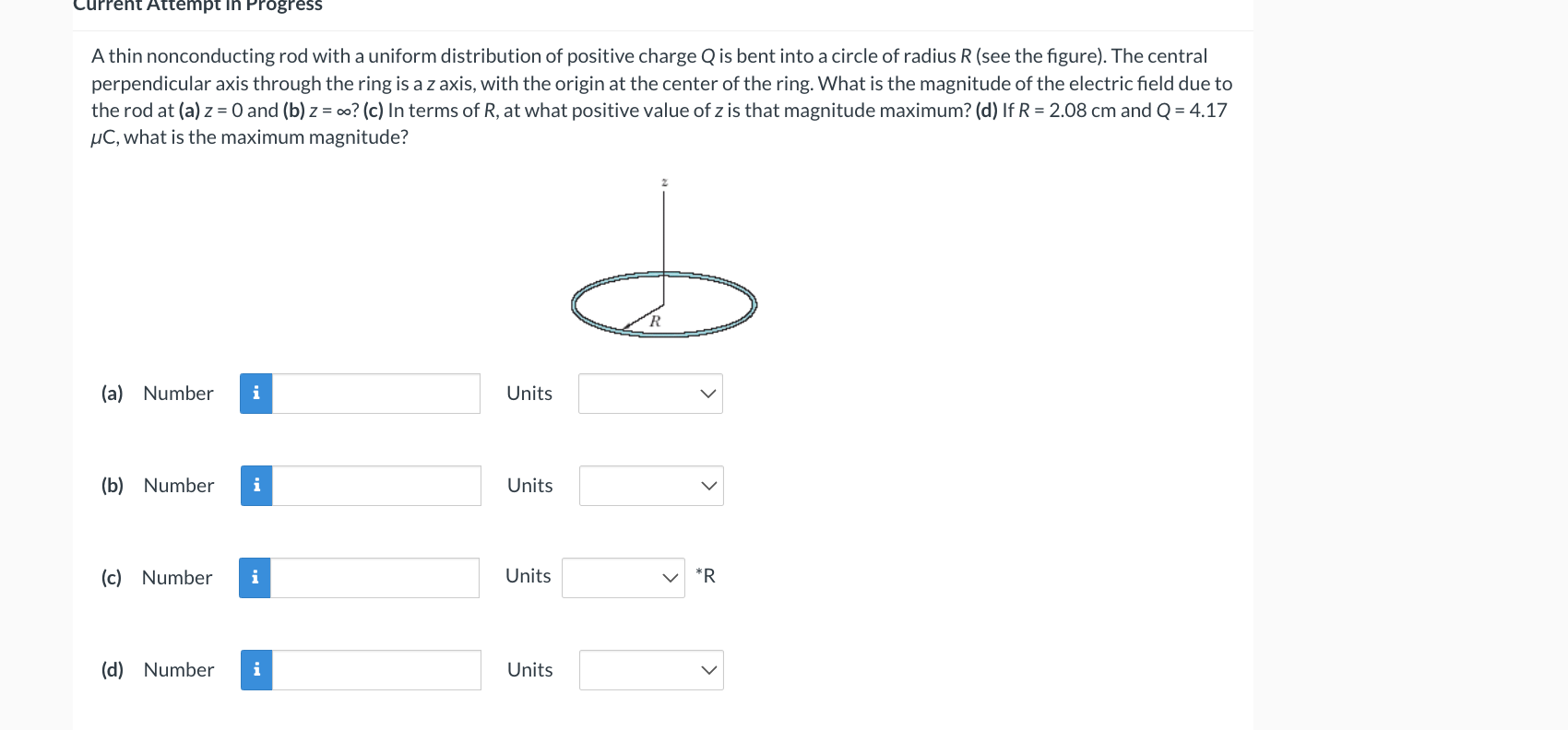 Solved A thin nonconducting rod with a uniform distribution | Chegg.com
