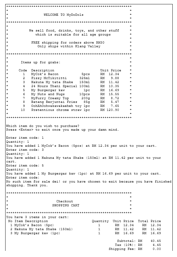 Solved Sales Management System for an Online Shop Case | Chegg.com