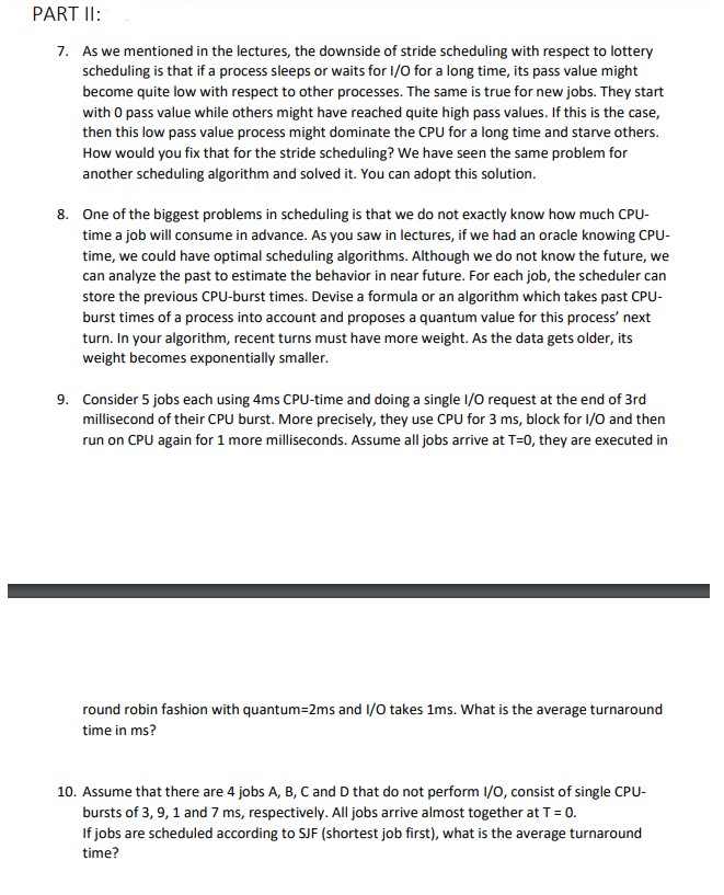 Solved 7. As we mentioned in the lectures, the downside of | Chegg.com