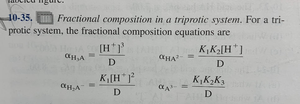 Taucica gure. 10-35 protic system, the fractional | Chegg.com