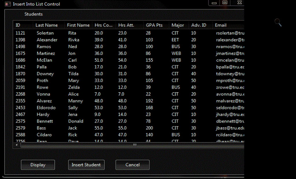 Python And Databases In Python 27 Sqlite3 And The Wx