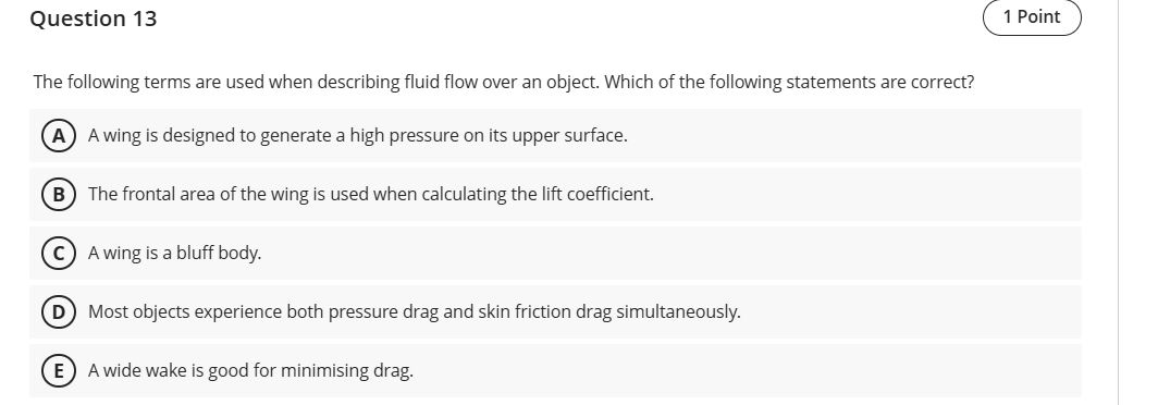 Solved Question 13 ﻿The following terms are used when | Chegg.com