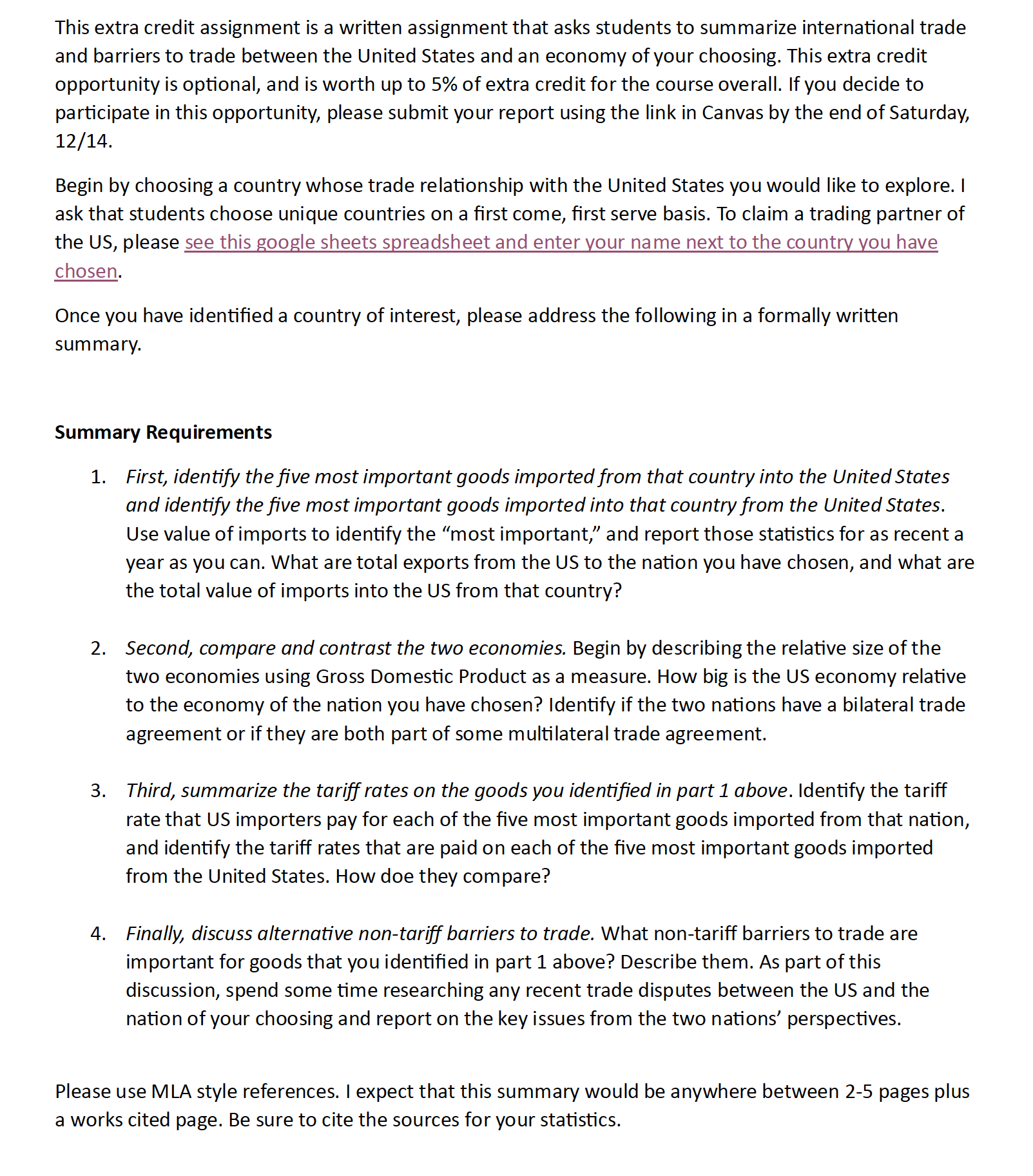 Solved This extra credit assignment is a written assignment | Chegg.com