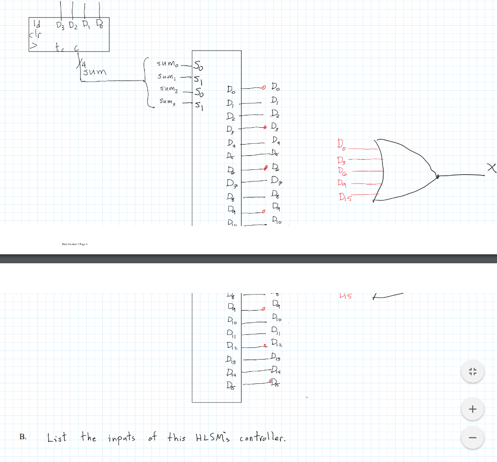 Problem 2. (25 points) A. Complete the HLSM circuit | Chegg.com