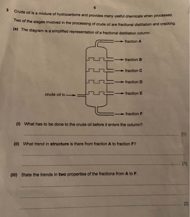 Solved Crude oil is a mixture of hydrocarbons and provides | Chegg.com