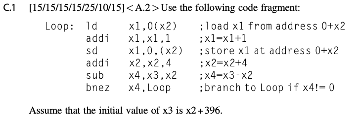 Solved C.1 [15/15/15/15/25/10/15] Use the following code | Chegg.com