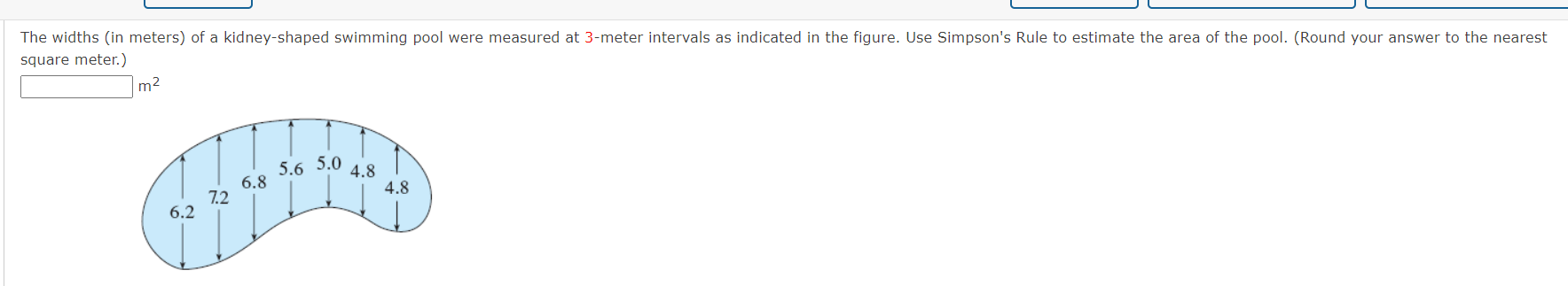 Solved square meter.) m2 | Chegg.com